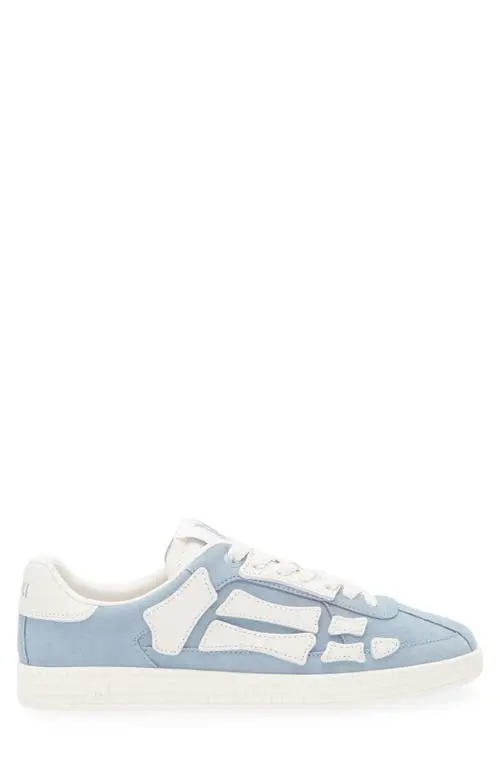 Amiri Pacific Bones Suede Sneakers - Ashley Blue