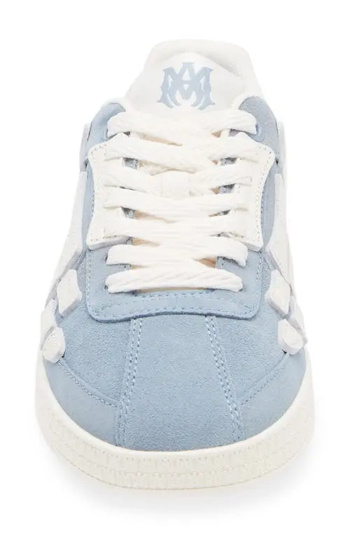 Amiri Pacific Bones Suede Sneakers - Ashley Blue