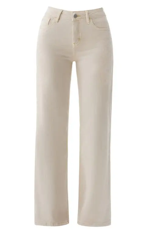 BAYEAS Mid-rise Wide-leg Jeans - Voida