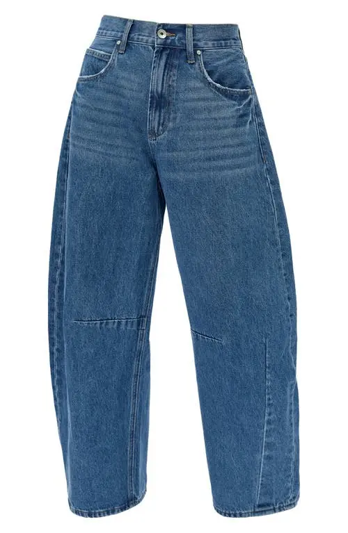 BAYEAS High-waist Barrel Jeans - Stellar