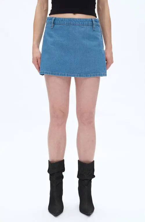 BAYEAS Denim Miniskirt