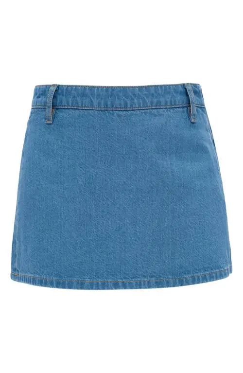 BAYEAS Denim Miniskirt
