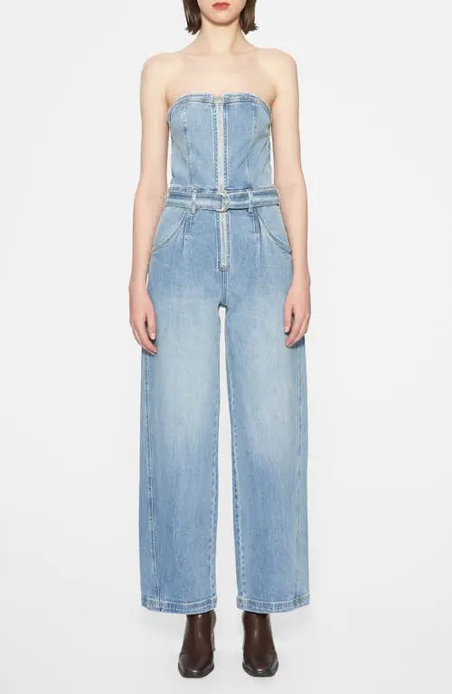 BAYEAS Annesa Strapless Denim Jumpsuit - Dreaming
