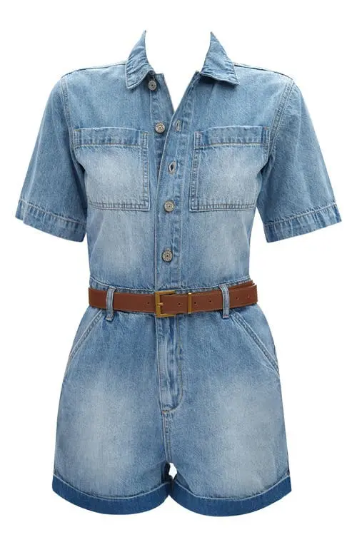 BAYEAS Chloe Denim Romper