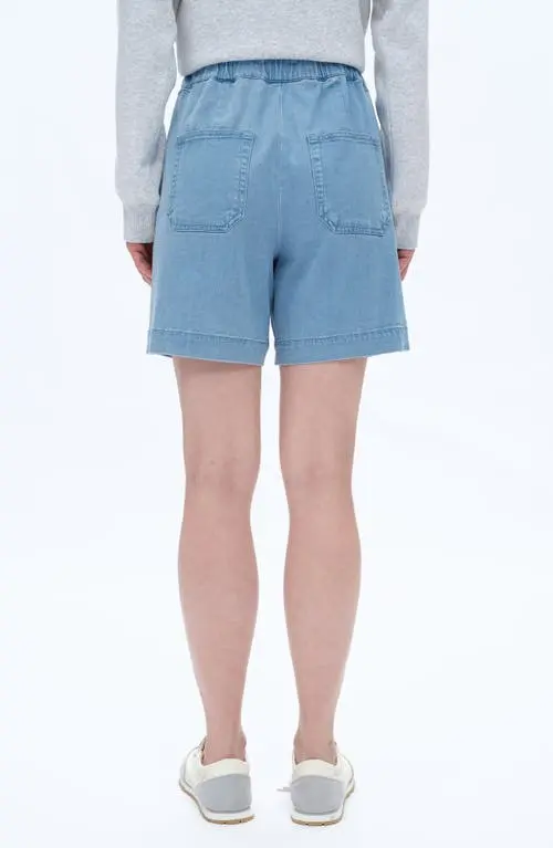 BAYEAS High-waisted Drawstring Denim Shorts