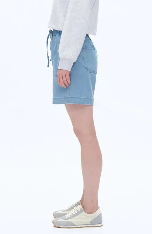 BAYEAS High-waisted Drawstring Denim Shorts