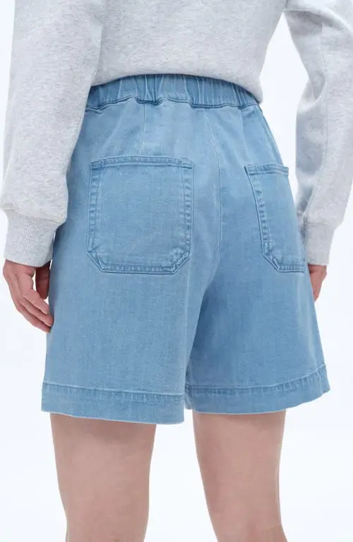 BAYEAS High-waisted Drawstring Denim Shorts
