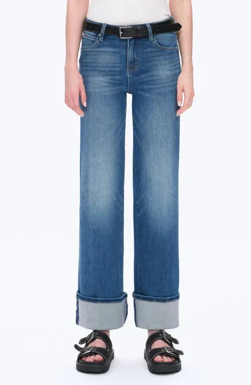 BAYEAS Straight Leg Stretch Denim Jeans