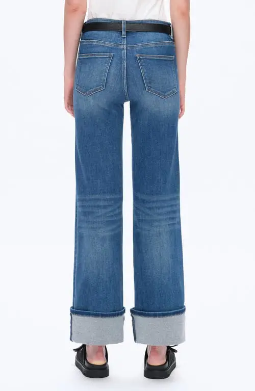 BAYEAS Straight Leg Stretch Denim Jeans