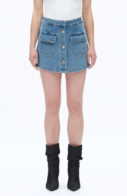 BAYEAS High-waist Denim Skort
