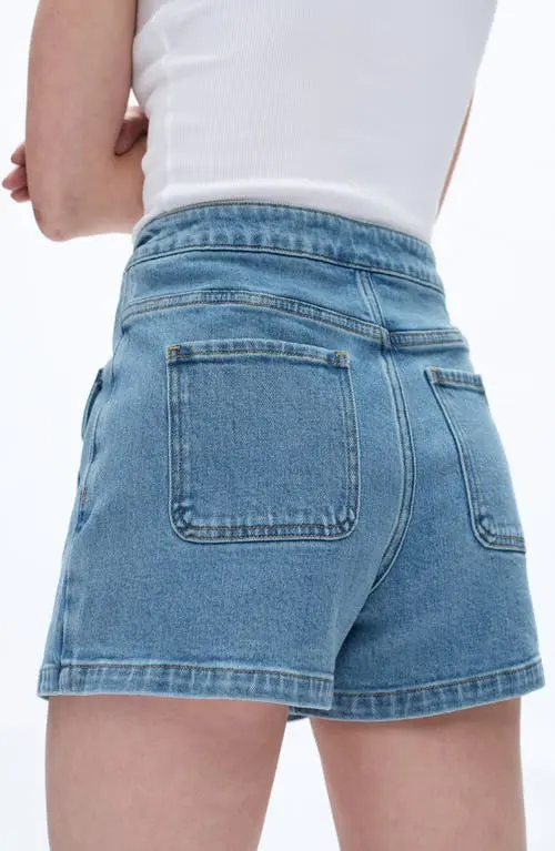 BAYEAS High-waist Denim Skort