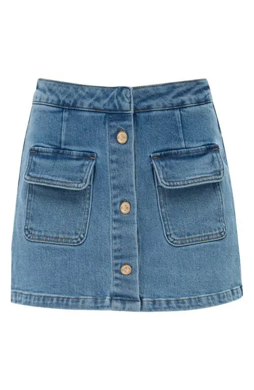 BAYEAS High-waist Denim Skort