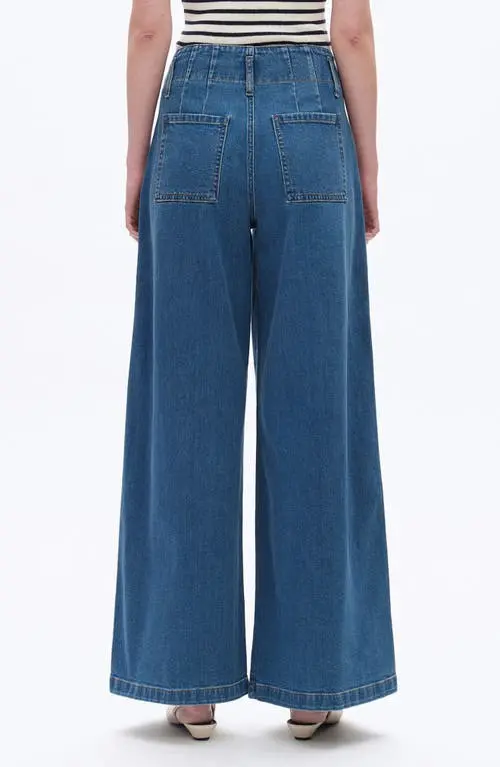 BAYEAS High-waist Wide-leg Jeans