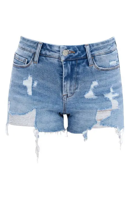 BAYEAS Emma Distressed Denim Shorts