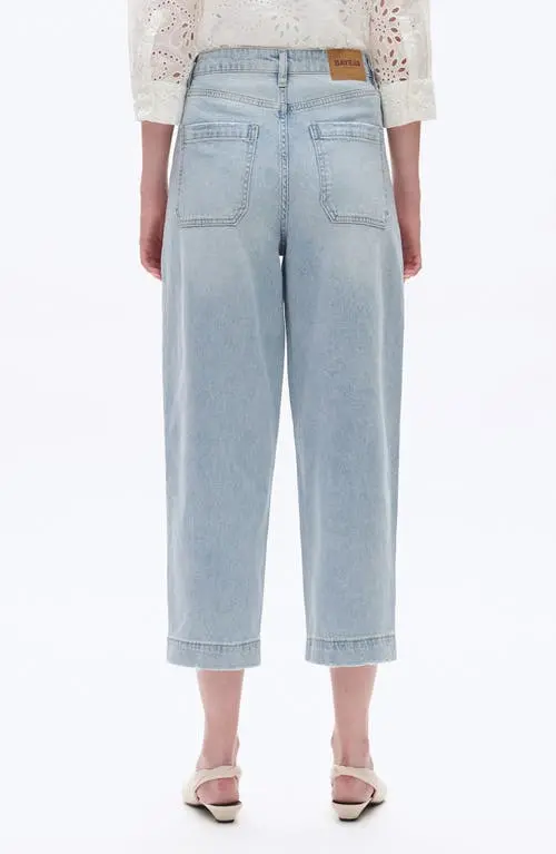 BAYEAS Utility High-waist Barrel Jeans