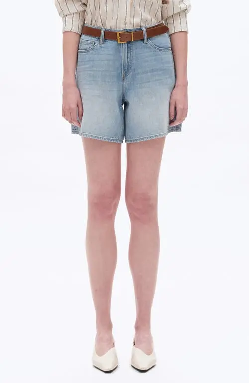 BAYEAS Mid Rise Denim Shorts