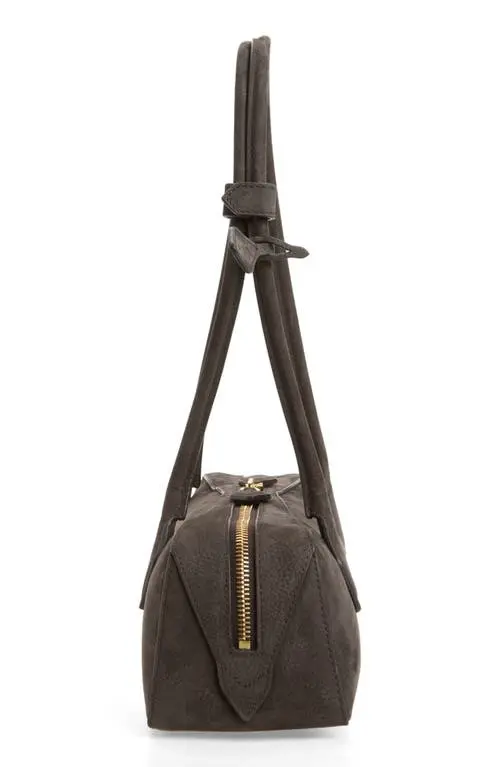 Alaïa Medium Le Teckel Shoulder Bag - Anthracite
