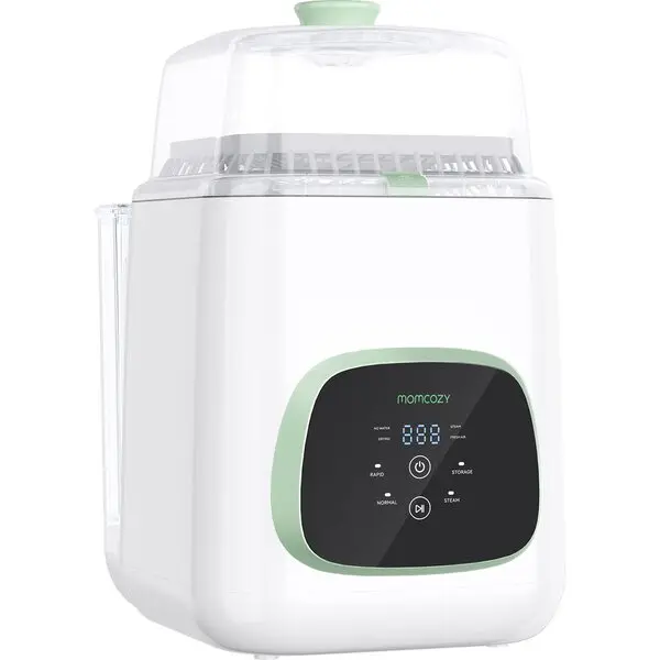 MOMCOZY Advanced Auto Baby Bottle Washer - White