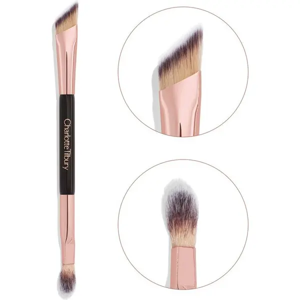 Charlotte Tilbury Super Nudes Shapewear Dual-ended Face Brush - None