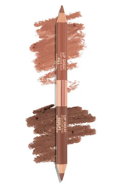 Charlotte Tilbury Lip Cheat Contour Duo Lip Liner - Tan