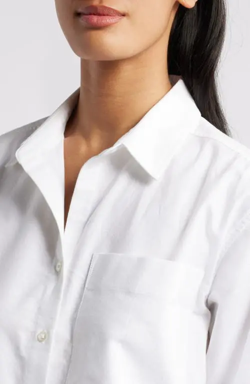BEACHLUNCHLOUNGE Cotton Button-up Shirt - Classical White
