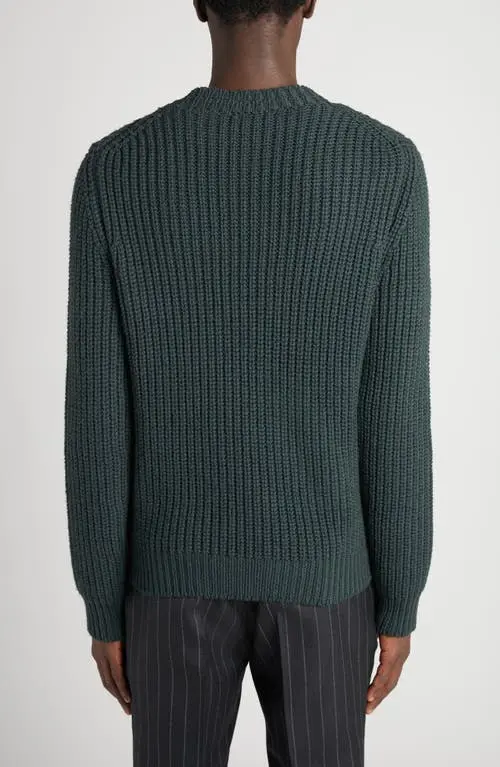 TOM FORD Half Stitch Wool & Cashmere Sweater - Lb760 Deep Ash