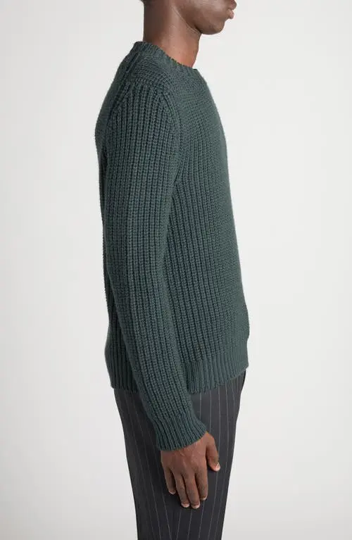 TOM FORD Half Stitch Wool & Cashmere Sweater - Lb760 Deep Ash