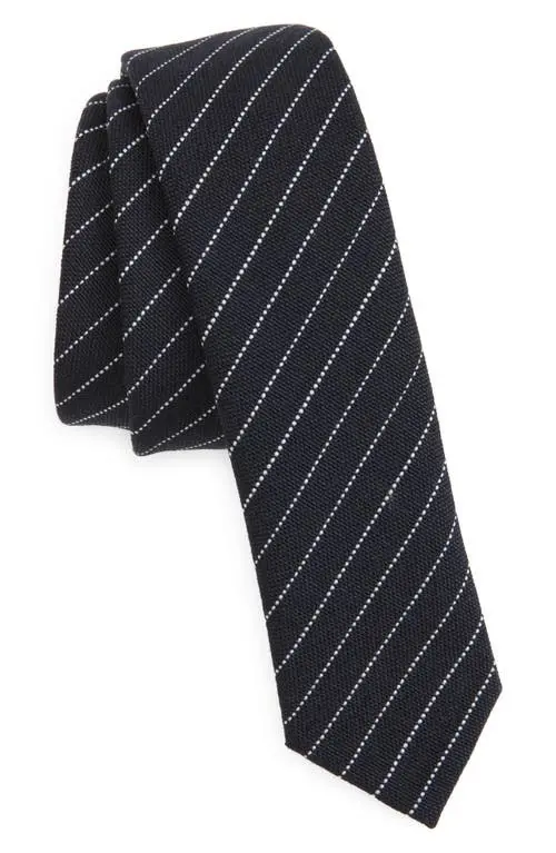 Thom Browne Pinstripe Wool Neck Tie - Navy