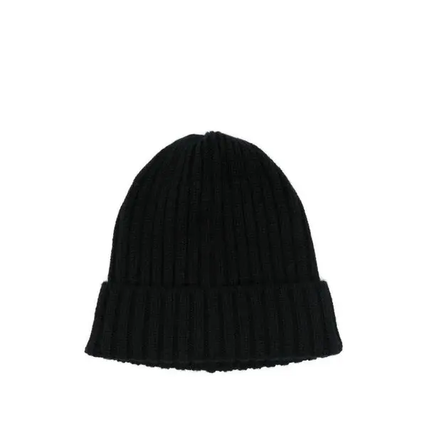 Fedeli Cashmere Beanie - Black