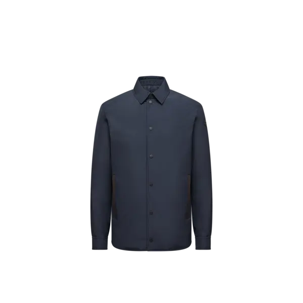 Moncler Gascogne Down Shirt Jacket - Blue