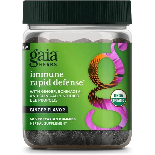 GAIA HERBS Immune Rapid Defense Gummies 60 Gummies - One-color