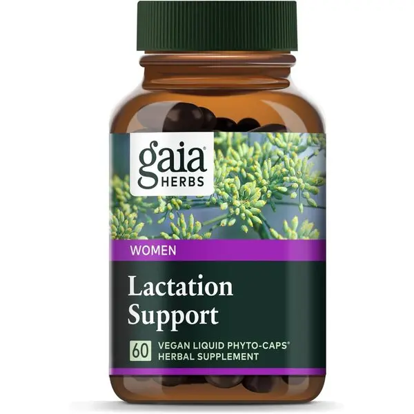 GAIA HERBS Lactation Support 60 Capsules - One-color