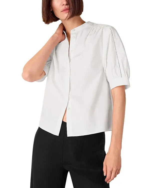 Whistles Short Sleeve Blouse
