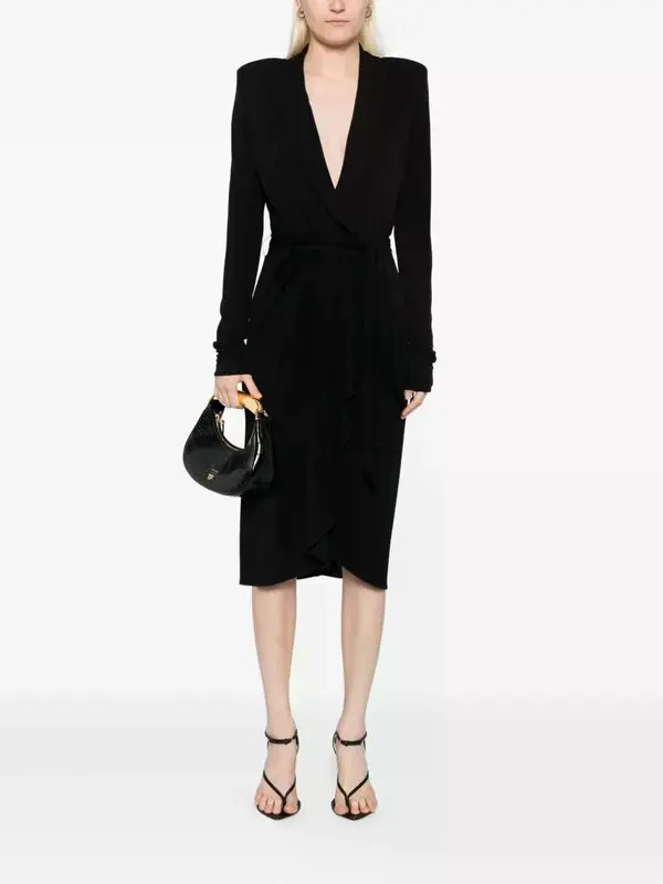 TOM FORD Long-sleeves Wrap Dress