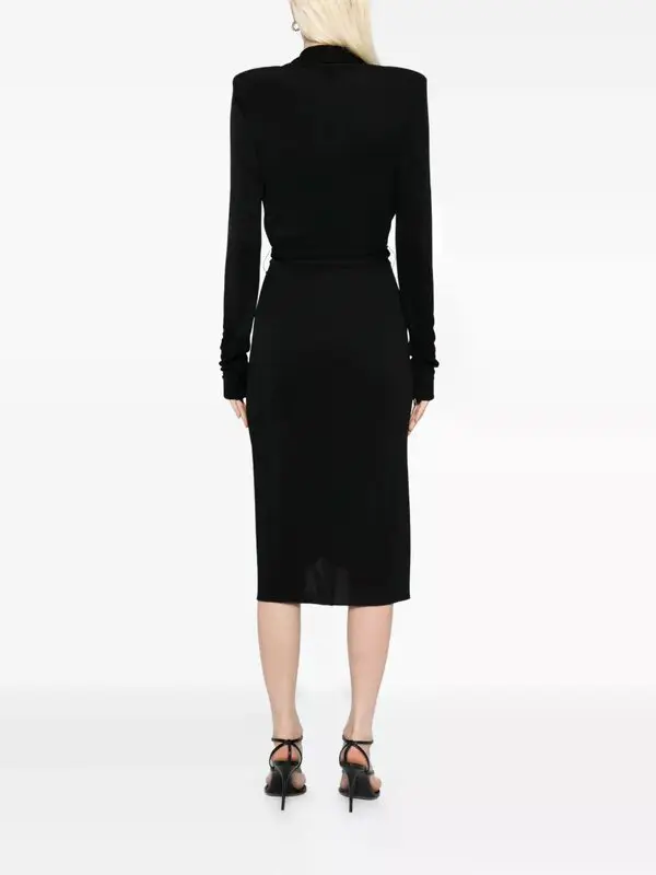 TOM FORD Long-sleeves Wrap Dress