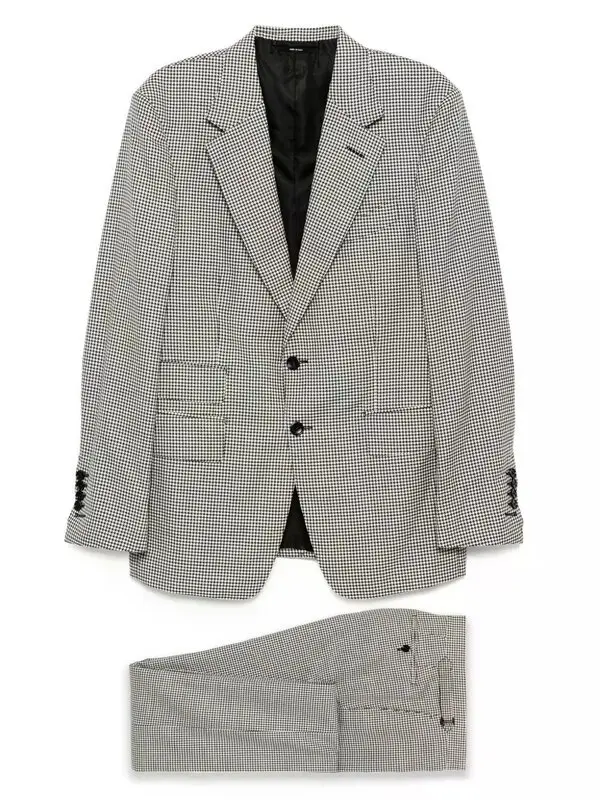 TOM FORD Dogtooth-pattern Suit