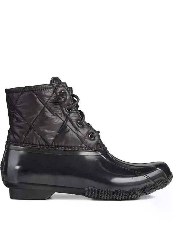 Sperry Saltwater Duck Boots - Black