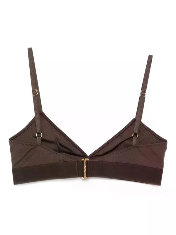 TOM FORD Triangle-shape Bra - Brown