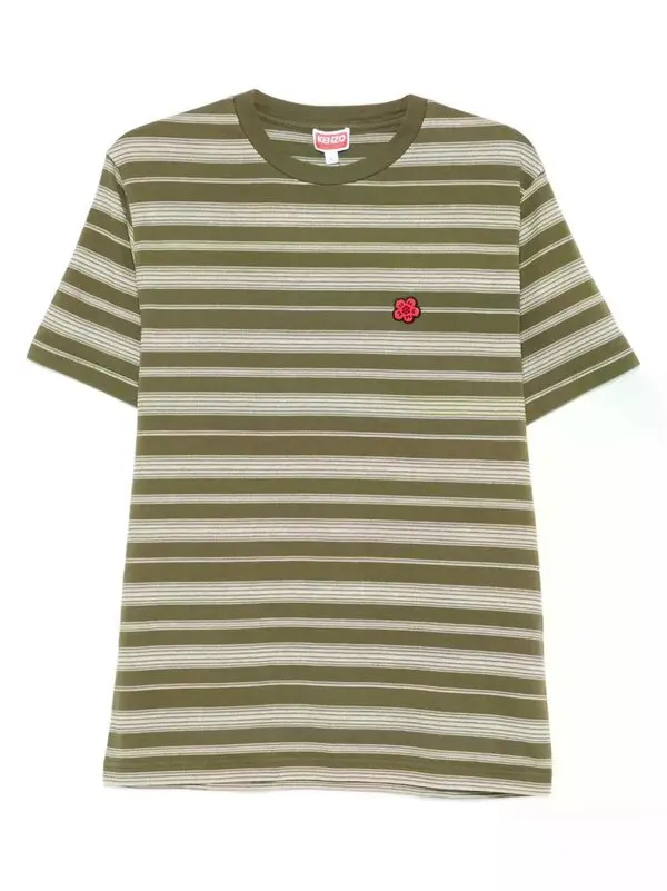 Kenzo Boke Flower Striped T-shirt