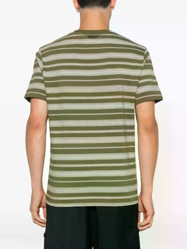 Kenzo Boke Flower Striped T-shirt