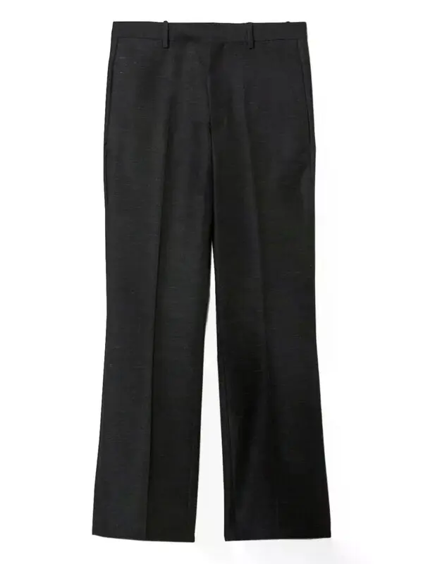 Bite Studios Credo Bootcut Wool-silk Trousers