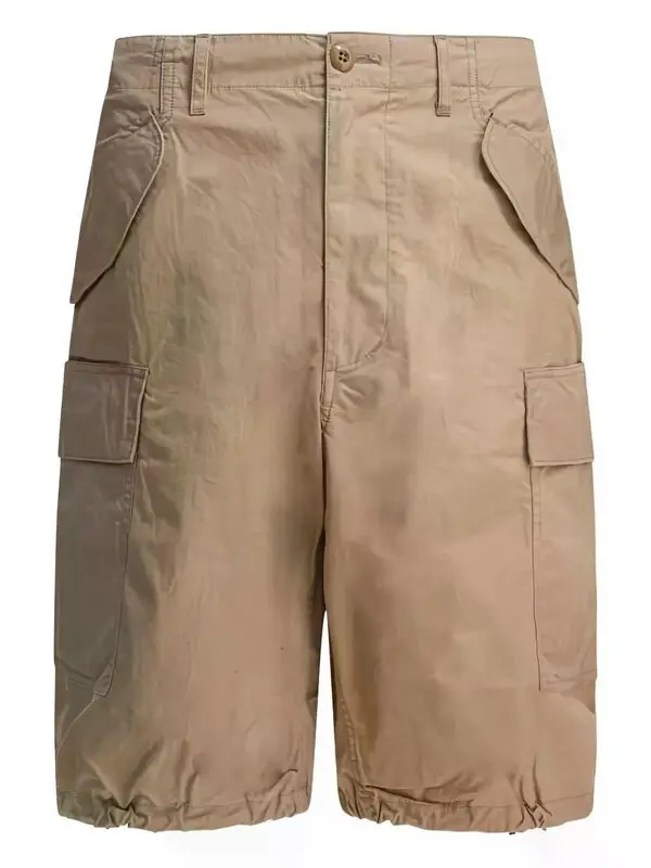 BEAMS Cargo-pocket Cotton Shorts - Neutrals