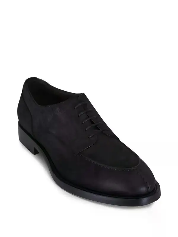 Brunello Cucinelli Lace-up Suede Derby Shoes