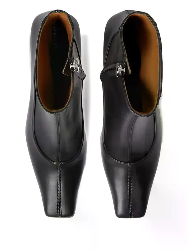 Stella McCartney Square-toe Ankle Boots - Black