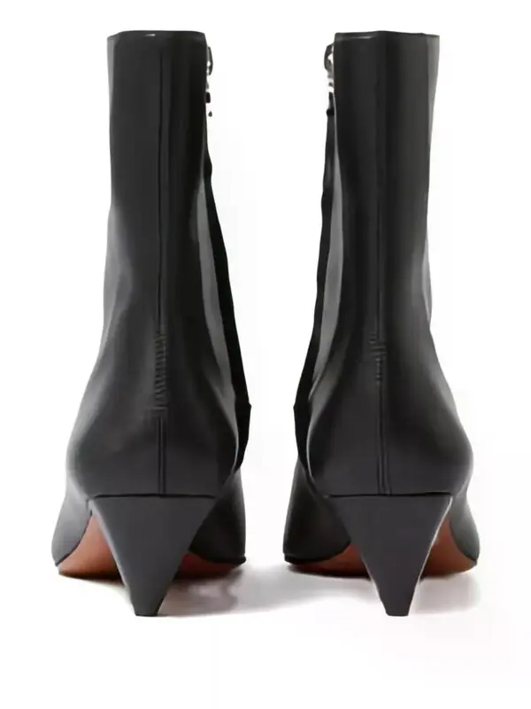 Stella McCartney Square-toe Ankle Boots - Black