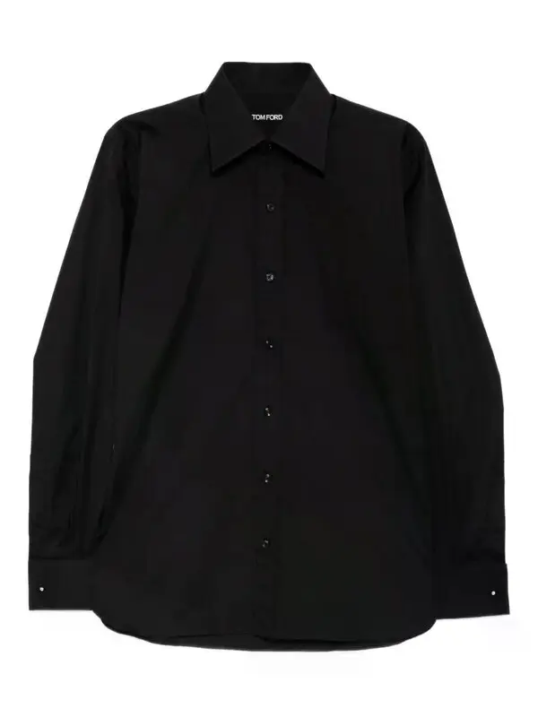 TOM FORD Long-sleeved Shirt - Black