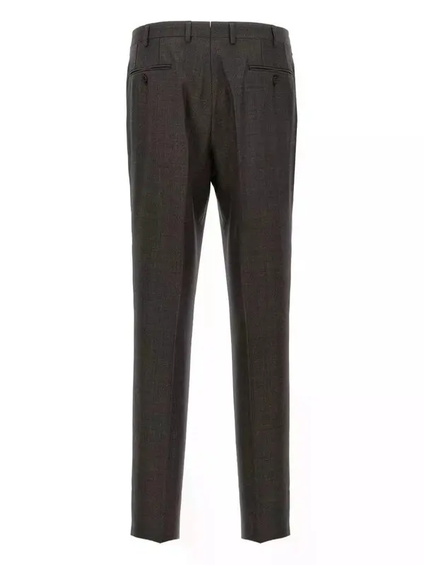 Brioni Single-breasted Flat-front Suit