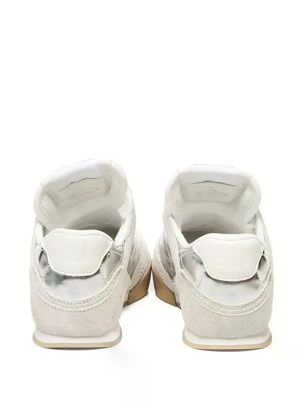 Chloé Kick Metallic Panelled Sneakers