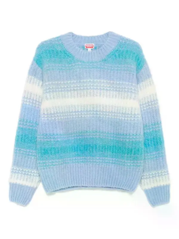 Kenzo Striped Crew-neck Jumper