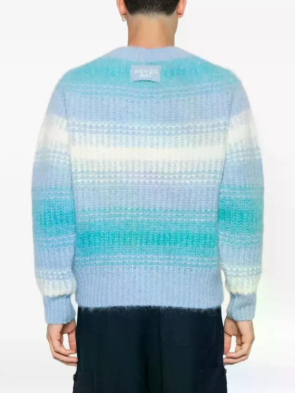 Kenzo Striped Crew-neck Jumper